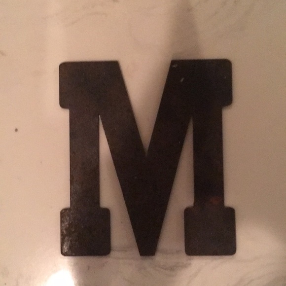 Accents | Rusted Metal Letter M | Poshmark